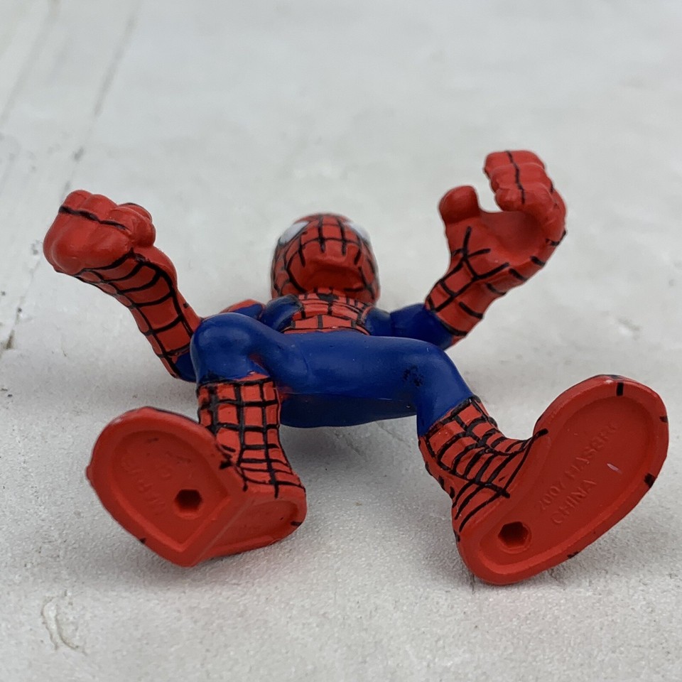 Marvel Super Hero Squad Amazing Spider-Man Comic Figure Grip Left Hand ...