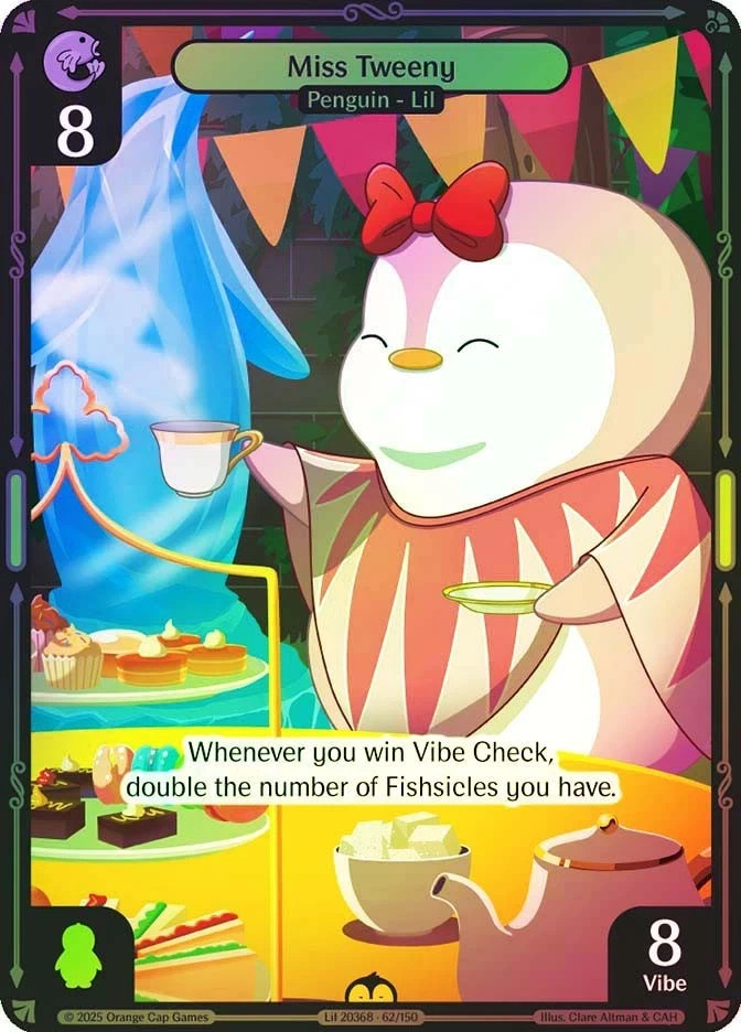 Vibes TCG FOIL Miss Tweeny - Legend of the Lils Card # 062 | eBay