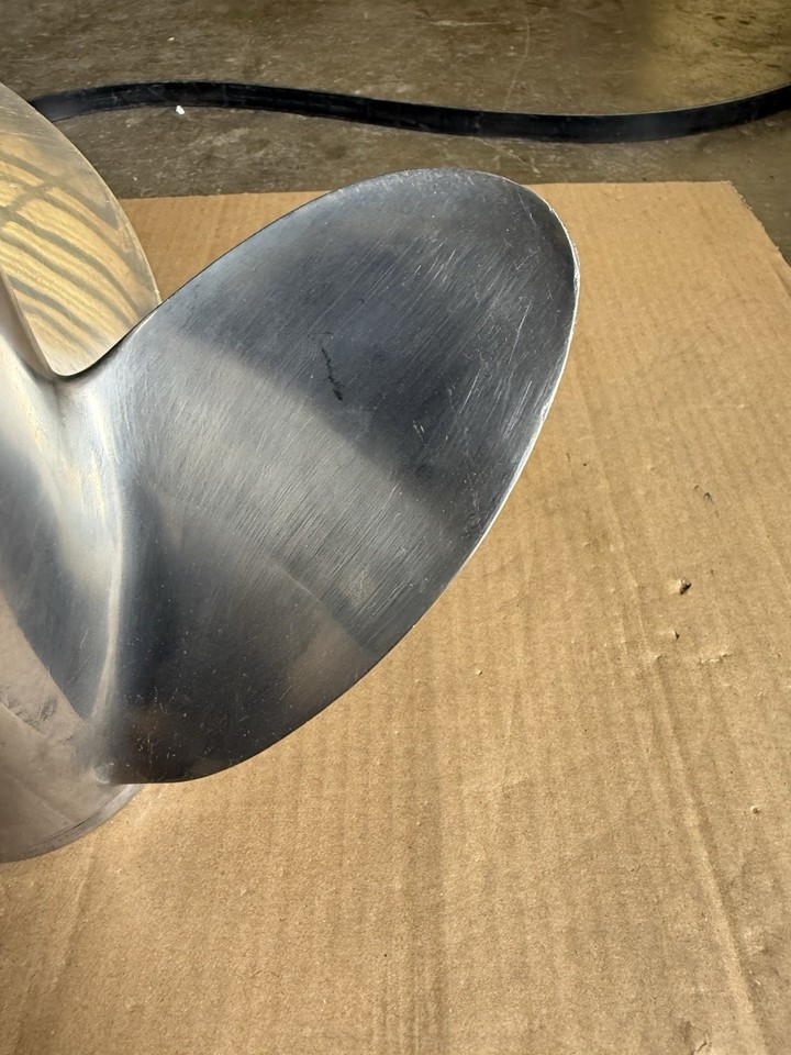 Mercury Quicksilver Trophy 24p 48-825940 A45 Stainless Steel Propeller ...