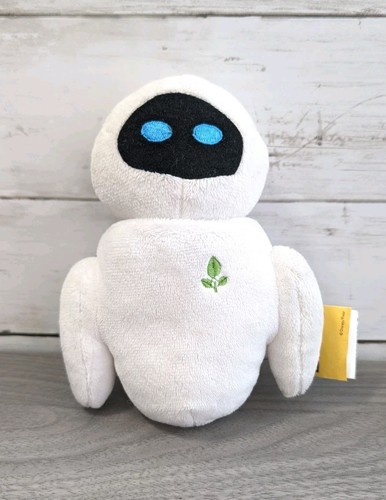 Eve Robot Disney Pixar Wall-E Eva Plush 7" Rotating Head, Squinting ...