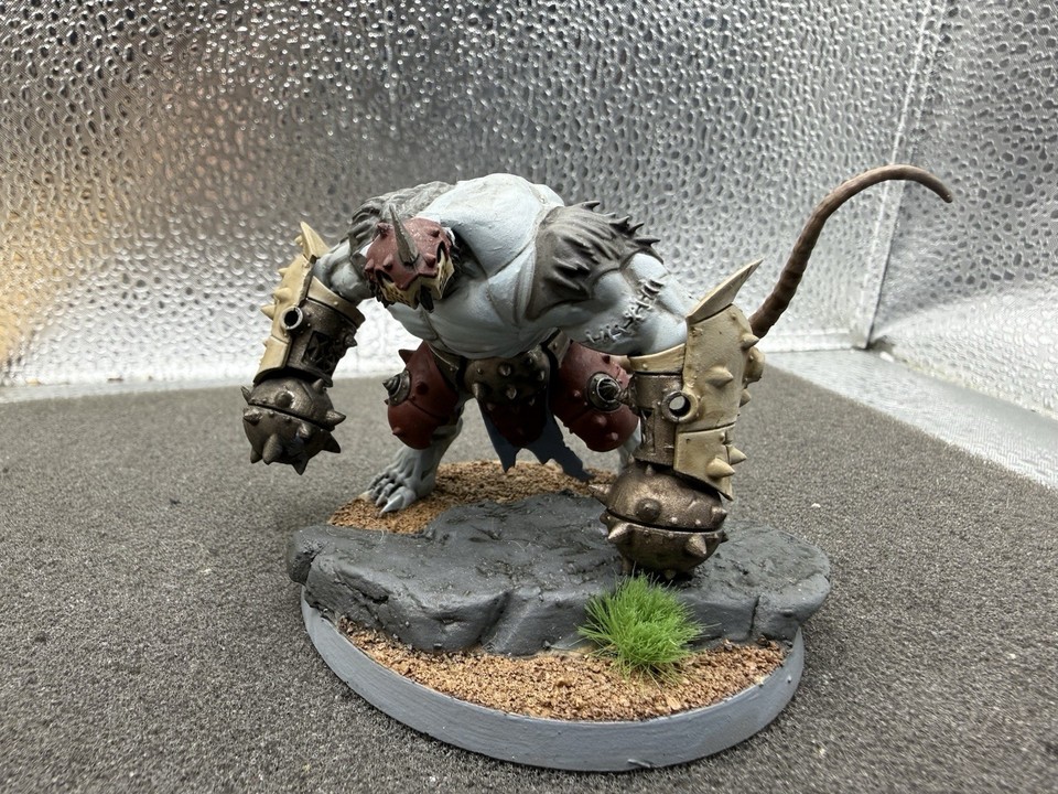 Warhammer Skaven Rat Ogre Well Painted Age Of Sigmar GW Plastic | eBay