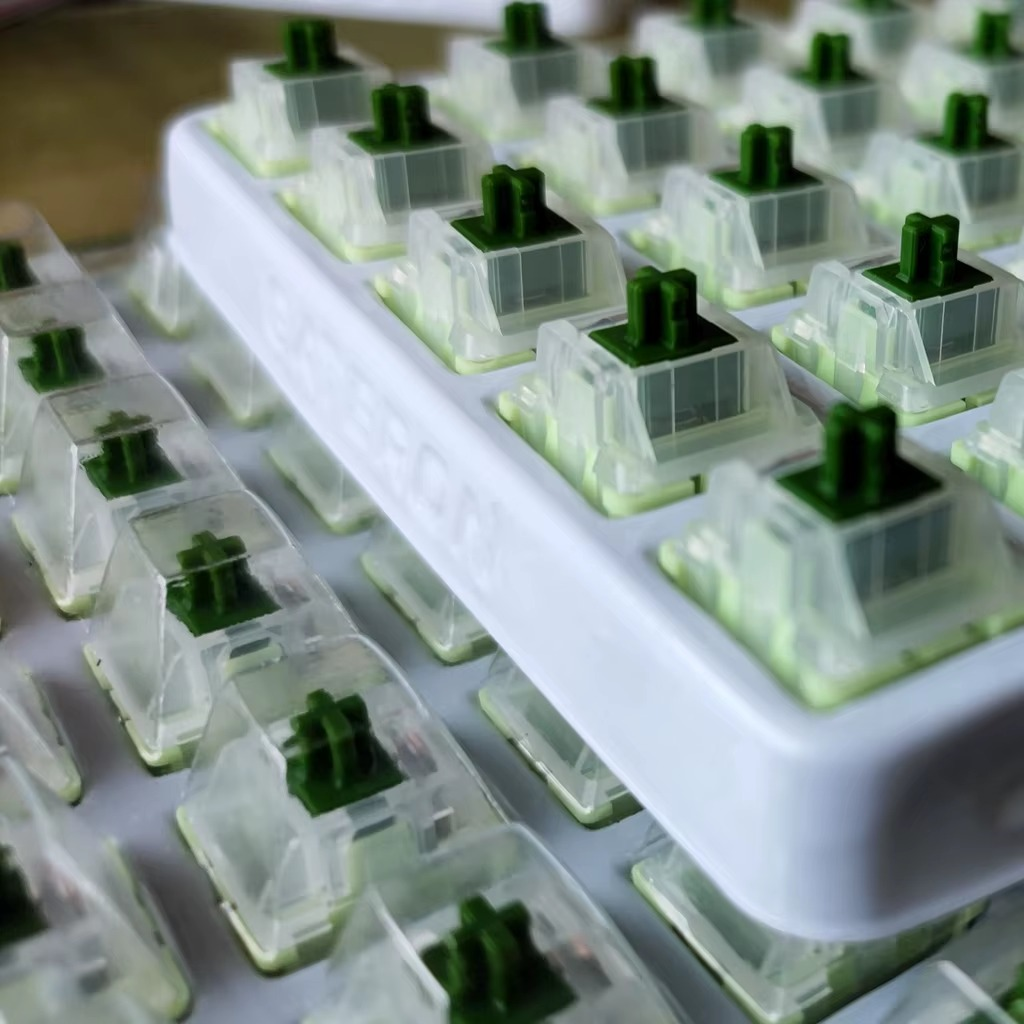 3 Pin Matcha Green Linear Keyboard Switch 45g Mechanical keyboard ...