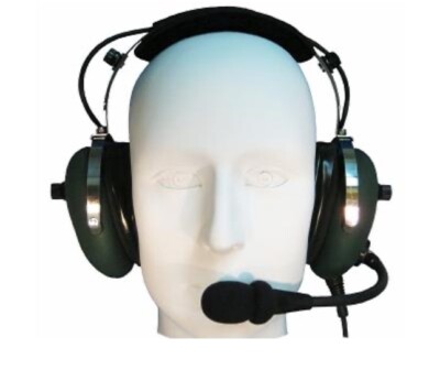USGI Headsets Inc Aviation Microphone Headset EM-001-AP 5965-01-527 ...