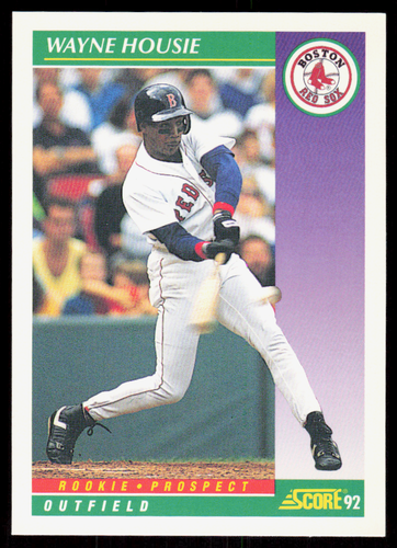1992 Score 836 Wayne Housie Boston Red Sox | eBay