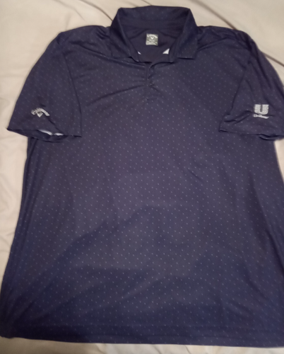 Callaway Opti-Dri Stretch Polo Shirt Size 3XL. Dark blue/patterned. | eBay