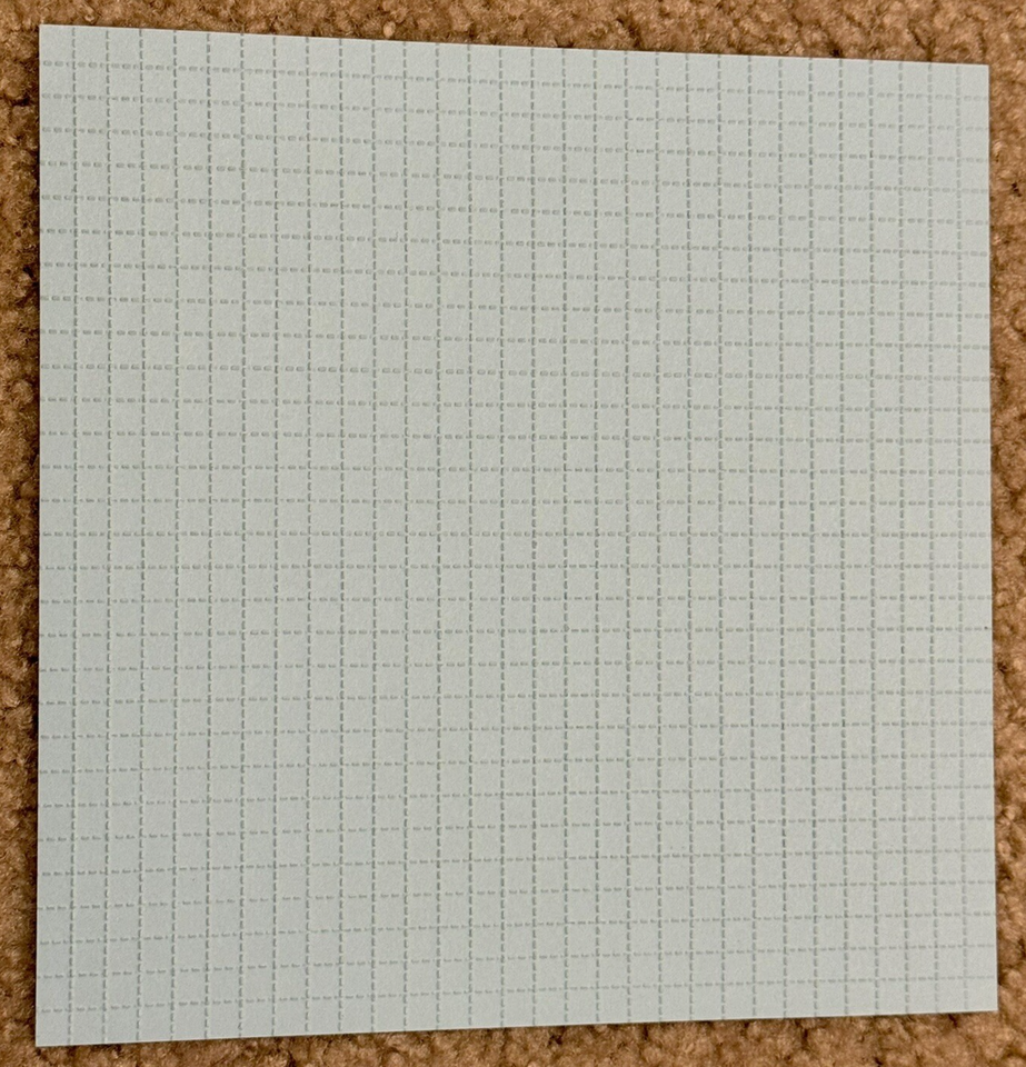 NE PLUS ULTRA Blotter Art Print on Blue Paper Metallic Ink Jon ...