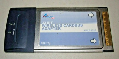 AirLink101 32-Bit Wireless CardBus Adapter 802.11g AWLC3025 | eBay