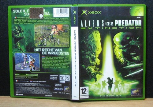 ALIENS VERSUS PREDATOR EXTINCTION - XBOX - PAL - Italiano - Usato | eBay