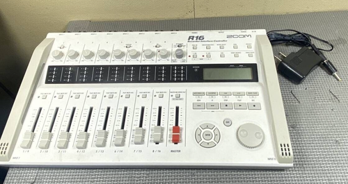 Zoom R16 Portable Multitrack Recorder Controller and Interface Used ...