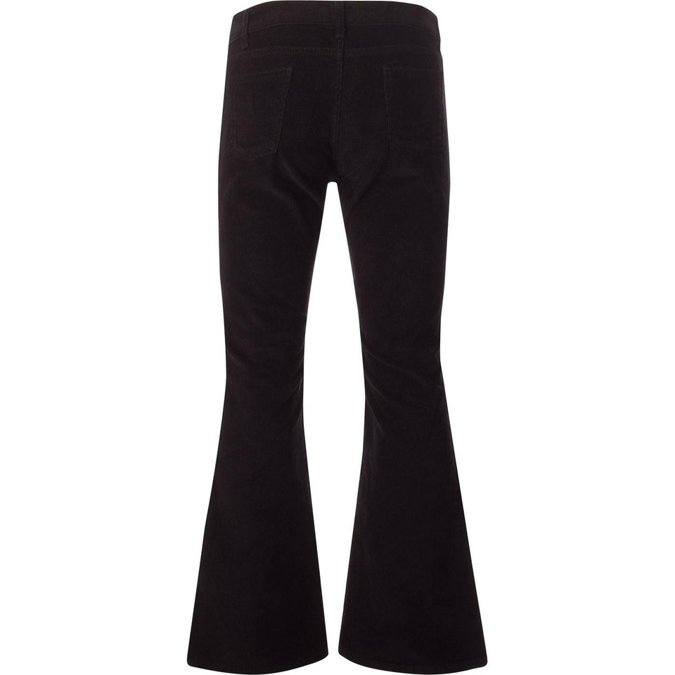 NEW MENS RETRO 60s 70s Cord CORDUROY FLARES FLARED TROUSERS Jeans ...