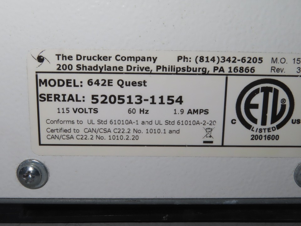 HORIZON MINI E QUEST DIAGNOSTICS CENTRIFUGE MODEL 642E QUEST | eBay