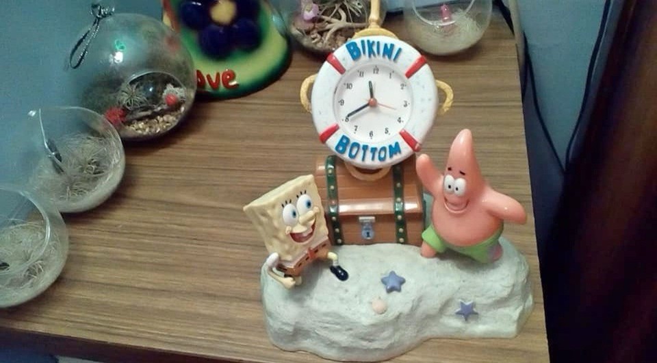 Working SpongeBob Alarm Clock | eBay