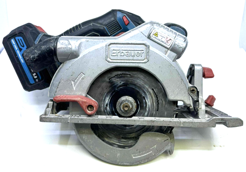 Erbauer Circular Saw Cordless 18V Li-Ion ECS18-Li 165mm Brushless | eBay UK