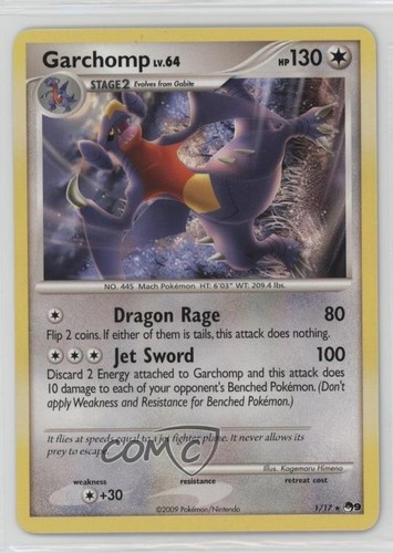Garchomp Pokemon Organized Play Promotional Series 9 #1 2009 | eBay