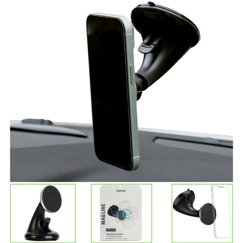 Hama Support de Téléphone Portable Aimant Ventouse pour Apple Magsafe IPHONE 16 4047443488794 | eBay