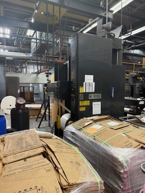 Butler MegTec 1000 half web Splicer for Web Printing Press. 50 ...