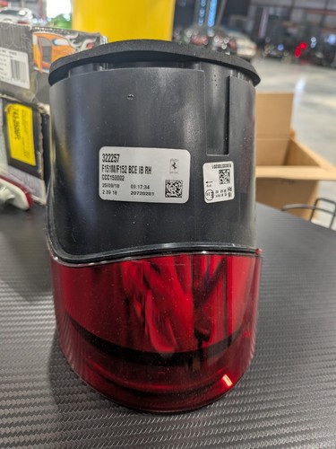 FERRARI 812 F8 TRIBUTO GTS LUSSO TAIL LIGHT RIGHT INNER 2017 2018 2019 ...