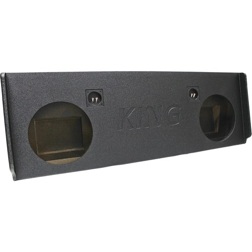 King Boxes Dual 12" 2007-2013 Chevy Silverado/GMC Sierra Crew Cab ...