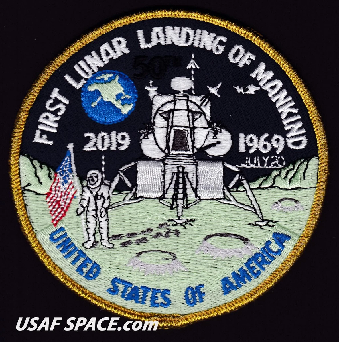 Nasa First Moon Landing Patch