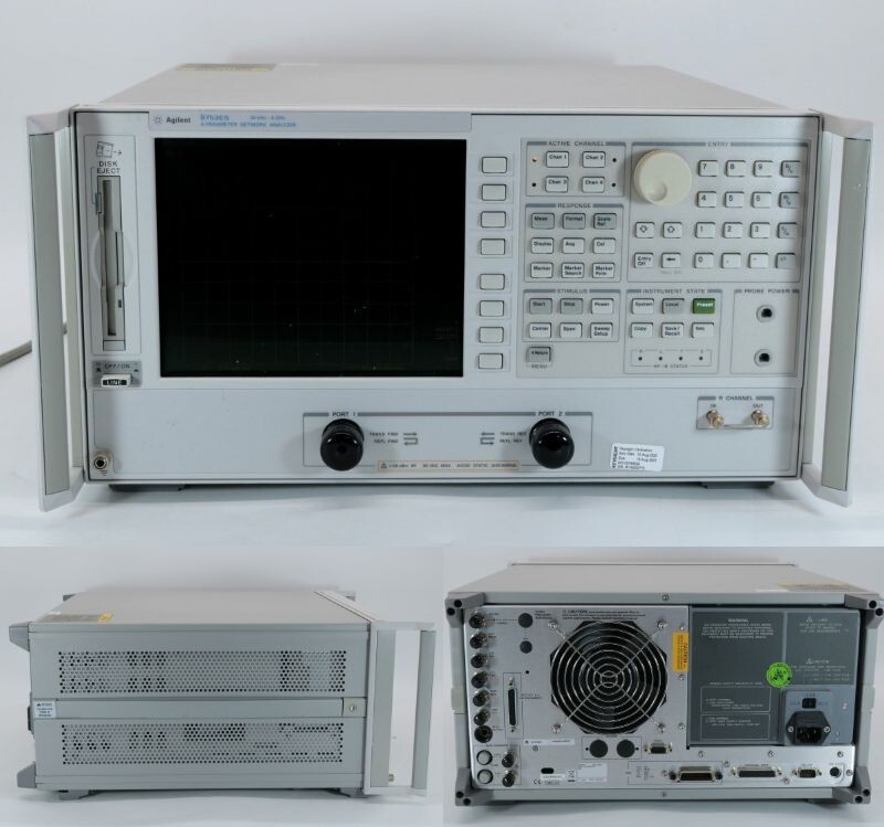 Agilent 8753ES S-Parameter Network Analyzer 30kHz-3GHz Free Shipping ...