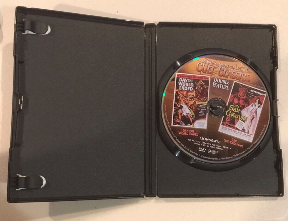 Samuel Arkoff Cult Classics DVD -The Day the World Ended/The She ...