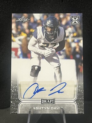 2020 Leaf Draft Ashtyn Davis XRC Rookie Auto Autograph RC #BA-AD1 | eBay