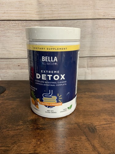 Bella All Natural Extreme Detox Powder - Pineapple Extra Strength 3/ ...
