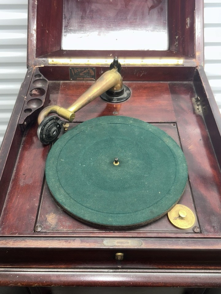 Victor Victrola VV-XVI Antique Phonograph 1917–1918 • As-Is • Pickup ...