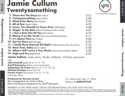 Jamie Cullum - Twentysomething (CD, Album, Promo) (Very Good Plus (VG+ ...