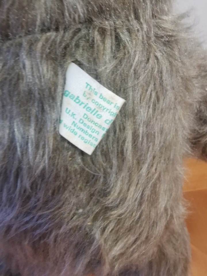 Gabrielle Designs Aunt Lucy 1978 Vintage Bear, All Original Clothing ...