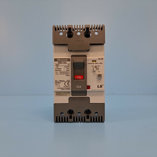 178-0403// LS ELECTRIC EBN52C 30A METASOL 3P 30A ELCB CIRCUIT BREAKER ...