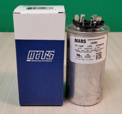 Mars Mars2 Run Capacitor 35+5 uf MFD 440 volt 12283 BRAND NEW GENUINE ...
