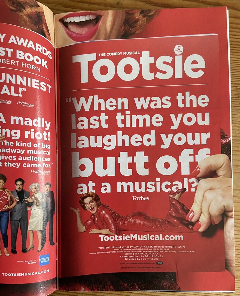 Playbill Disney Frozen Broadway Aug 2019 Caissie Levy Patti Murin | eBay