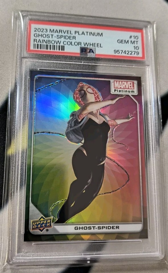 2023 Upper Deck Marvel Platinum Rainbow Color Wheel #10 - Ghost Spider ...