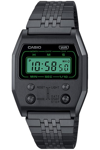 CASIO CLASSIC A1100B-1JF PREMIUM Full Metal Digital Quartz Watch Green ...