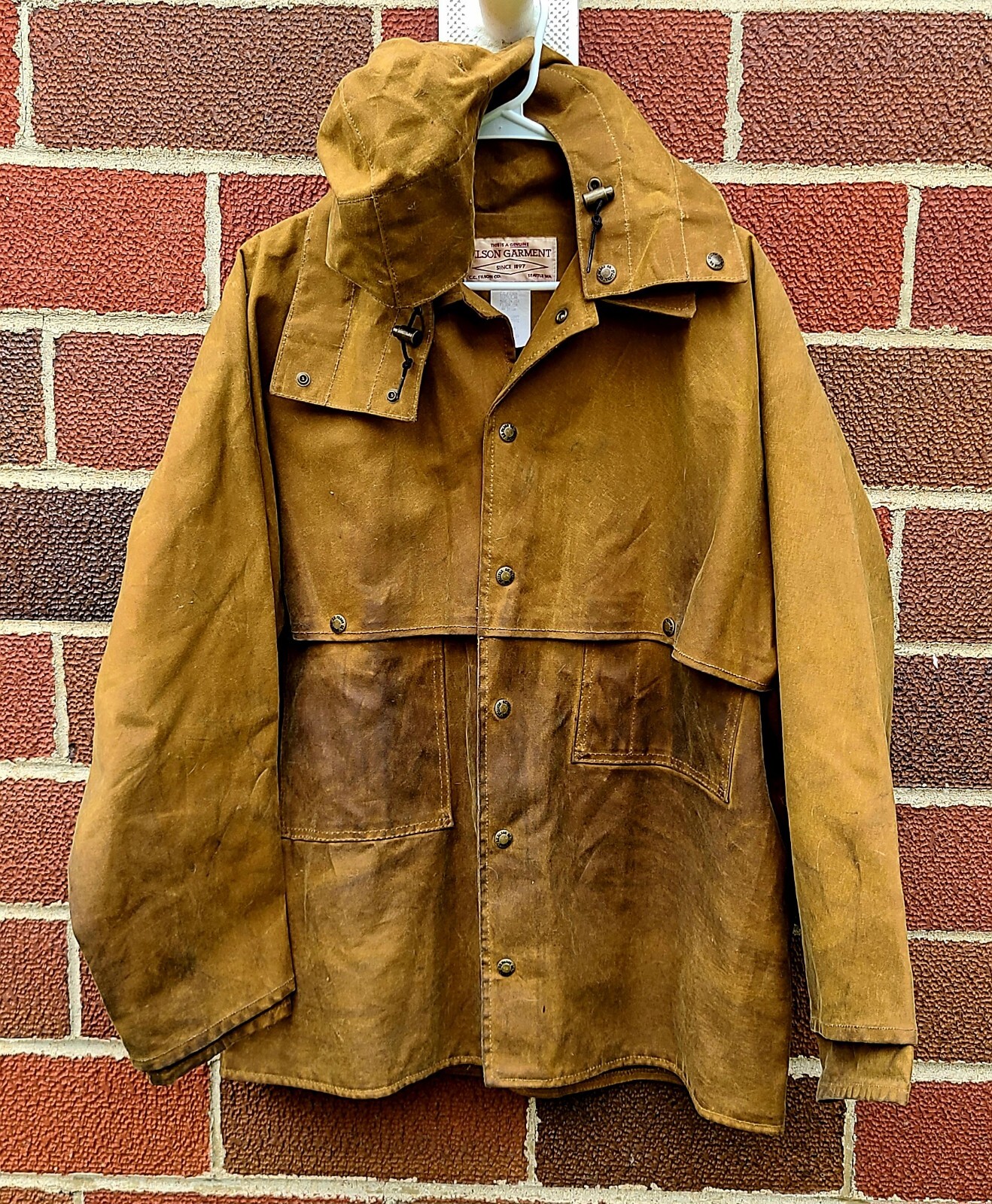 Filson Double Logger XL Coat 10009 MADE IN USA Khaki … - Gem