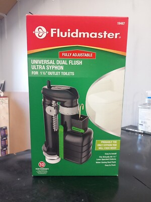 Fluidmaster Dual Flush Ultra Syphon for 1 1/2" Outlets 5011629016537 ...