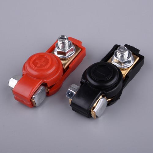 Car Negative/Positive Battery Cable Terminal Clamps Connectors | eBay
