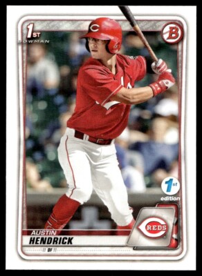 2020 Bowman 1st Edition Austin Hendrick A5 Cincinnati Reds #BD-34 | eBay