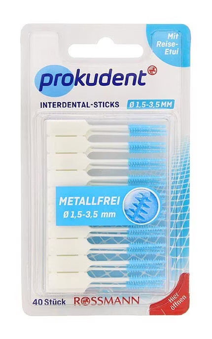 3 PROKUDENT Interdental Sticks Rubber Toothpicks Size XS 1.5-3.5mm ...