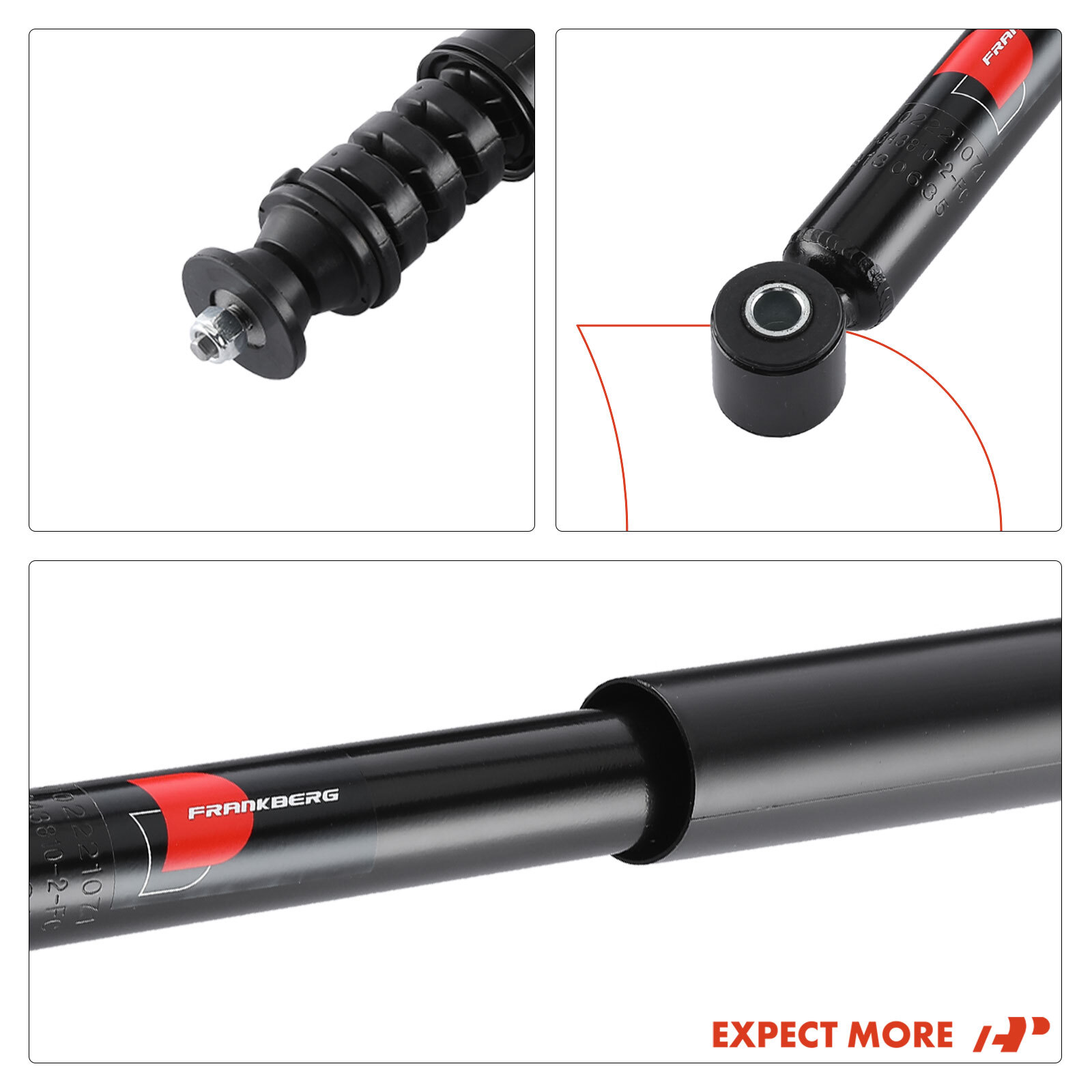 A-Premium 2x Rear Shock Absorber for Nissan Note E11 2006-2012 312817 ...