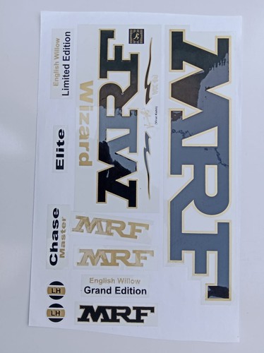 NEW 3D MRF WIZARD Limited Edition Chase Master EMBOSSED CRICKET BAT ...