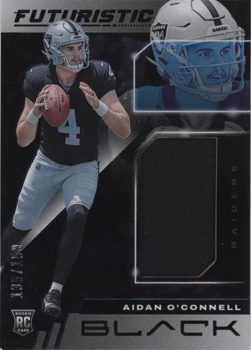 Las mejores ofertas en 2023 Panini Black Aidan O'Connell #FUT-20 | eBay