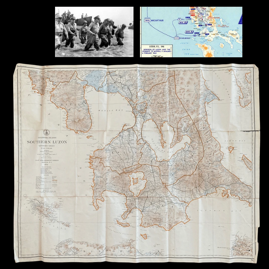 Battle Of Luzon Map