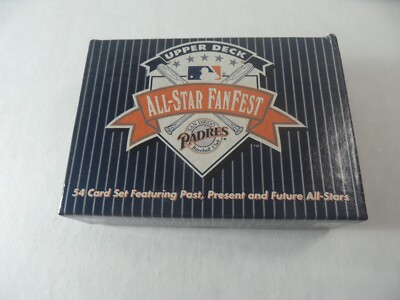W-64 1992 Upper Deck baseball box set ALL-STAR FanFest 54 card set | eBay