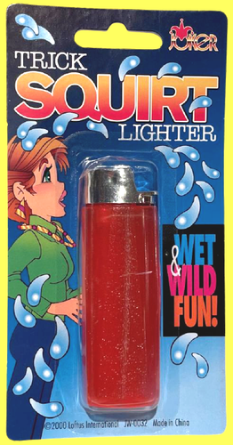 TRICK SQUIRT LIGHTER Squirting Water Joke Cigar Smoker Prank Gag Fake Bic Shoots | eBay