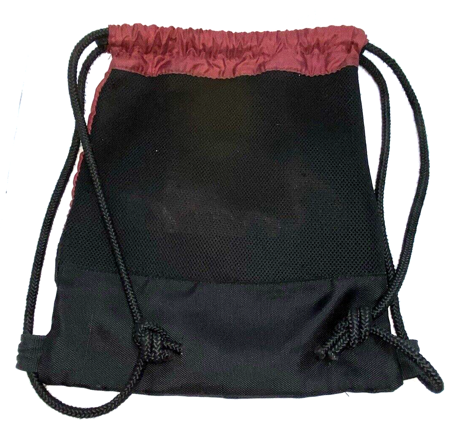 Texas A&M Drawstring Backpack (13.5" x 16.5") Maroon & Black B*J | eBay