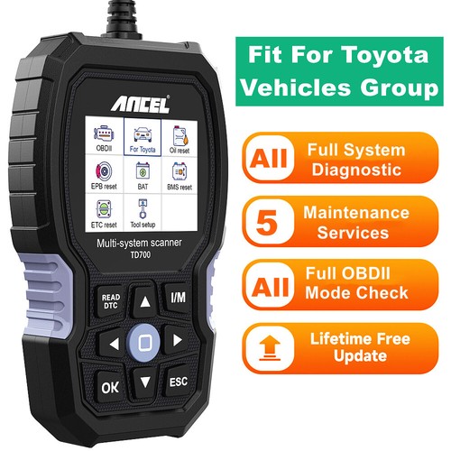 Full System Scanner OBD2 Diagnostic Tool Fit For Toyota Lexus Car Code ...