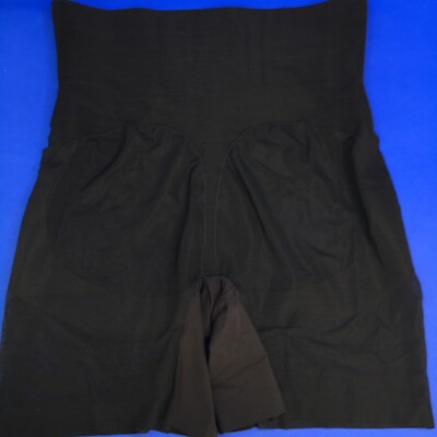 Shapellx Shapewear 3XL Black AirSlim Mesh Smooth Butt-Lifting Shorts ...