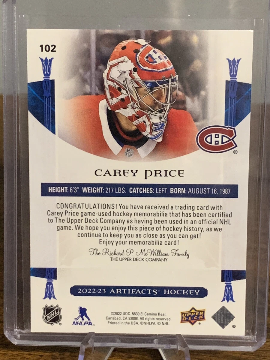 Carey Price 2022 Mask
